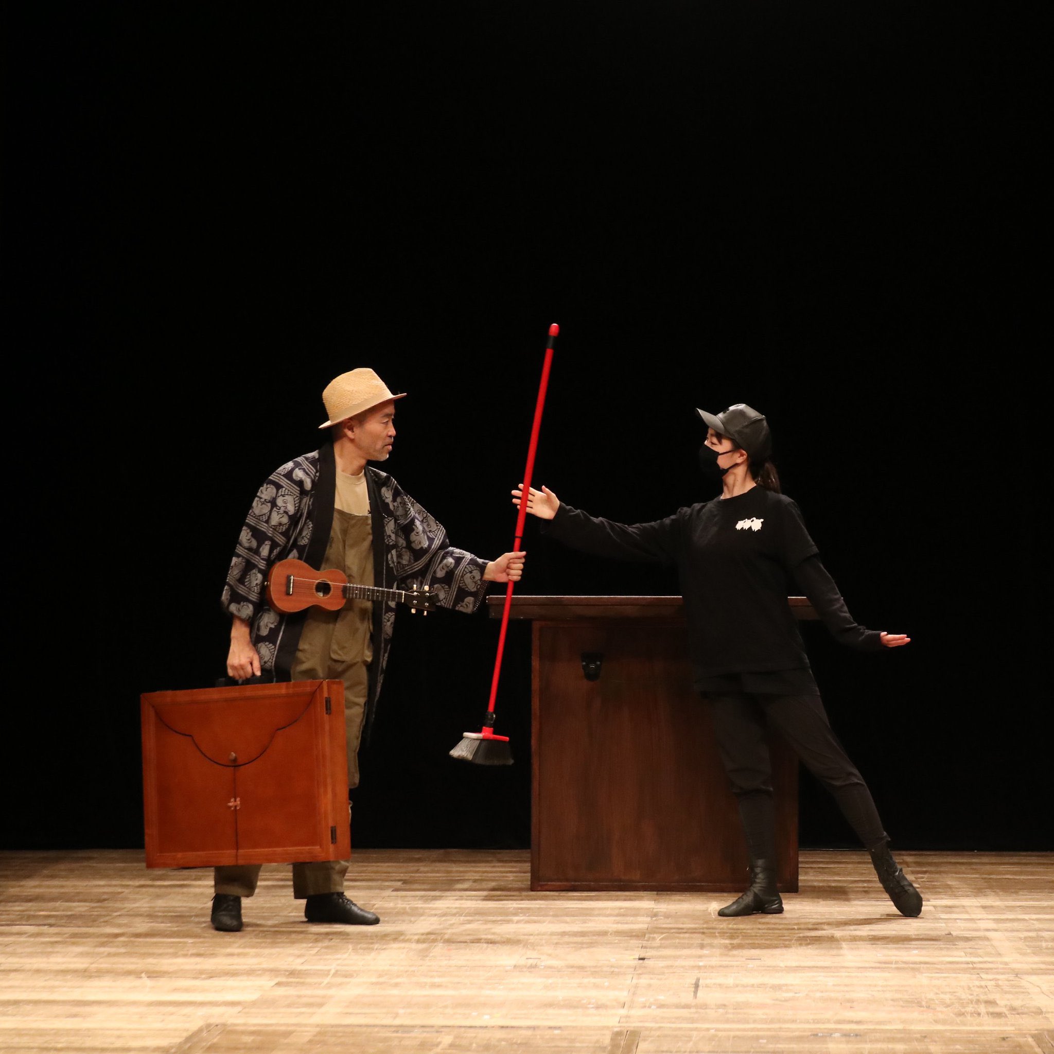 Ketch - Japanese mime clown/Director/Tutor. ex-Gamarjobat